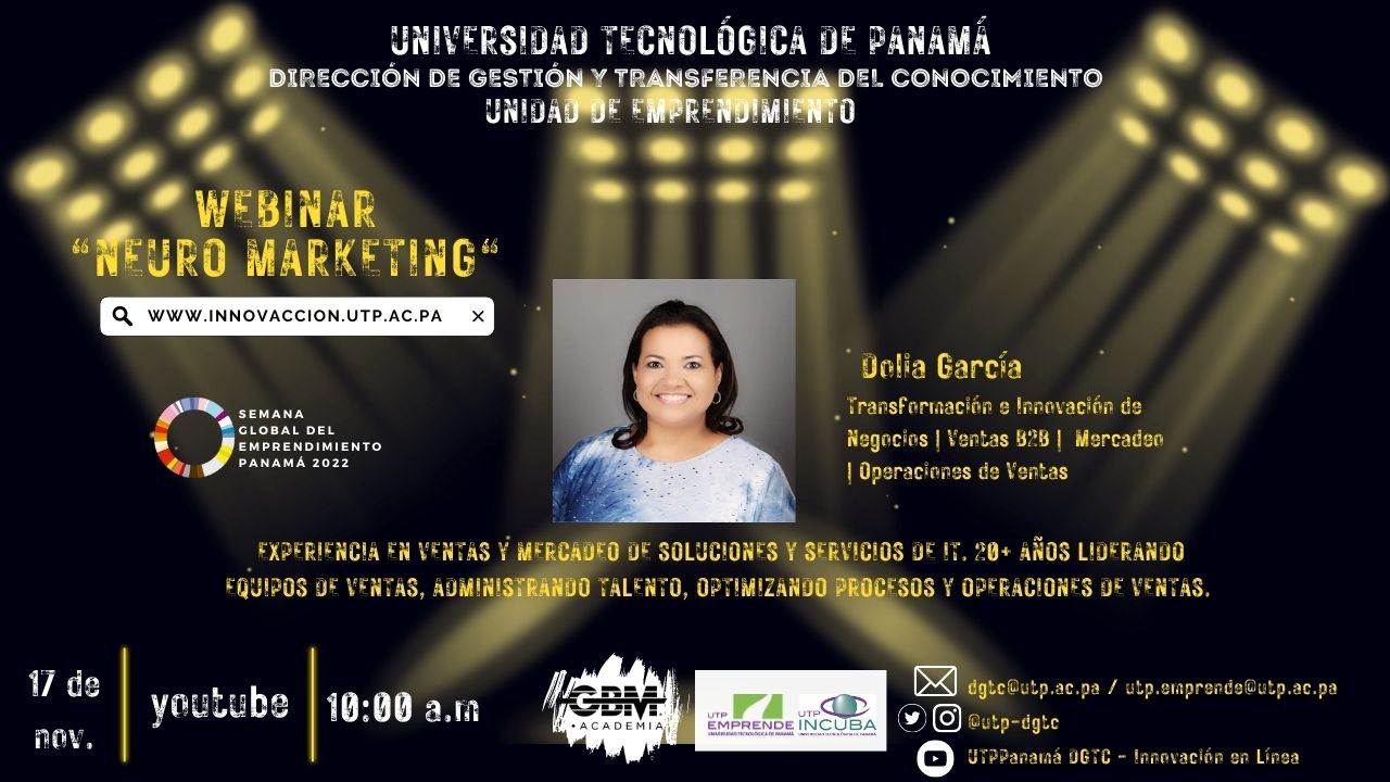 Webinar Neuro Marketing | Dirección de Gestión y Transferencia del ... Webinar Neuro Marketing | Dirección de Gestión y Transferencia del ...